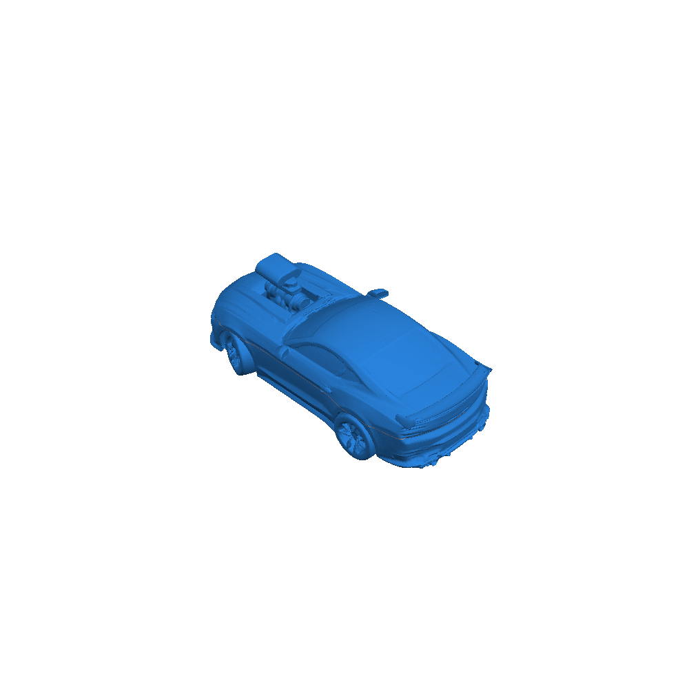 3D Printer Files | 3MF File | supercharged mustang | Creality Cloud