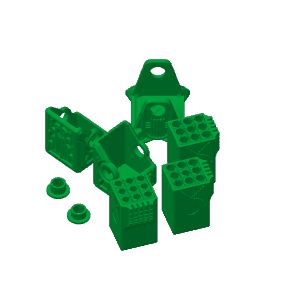 3D Printer Files | 3MF File | Rocket Pen Launcher Turret - Desk Defense ...