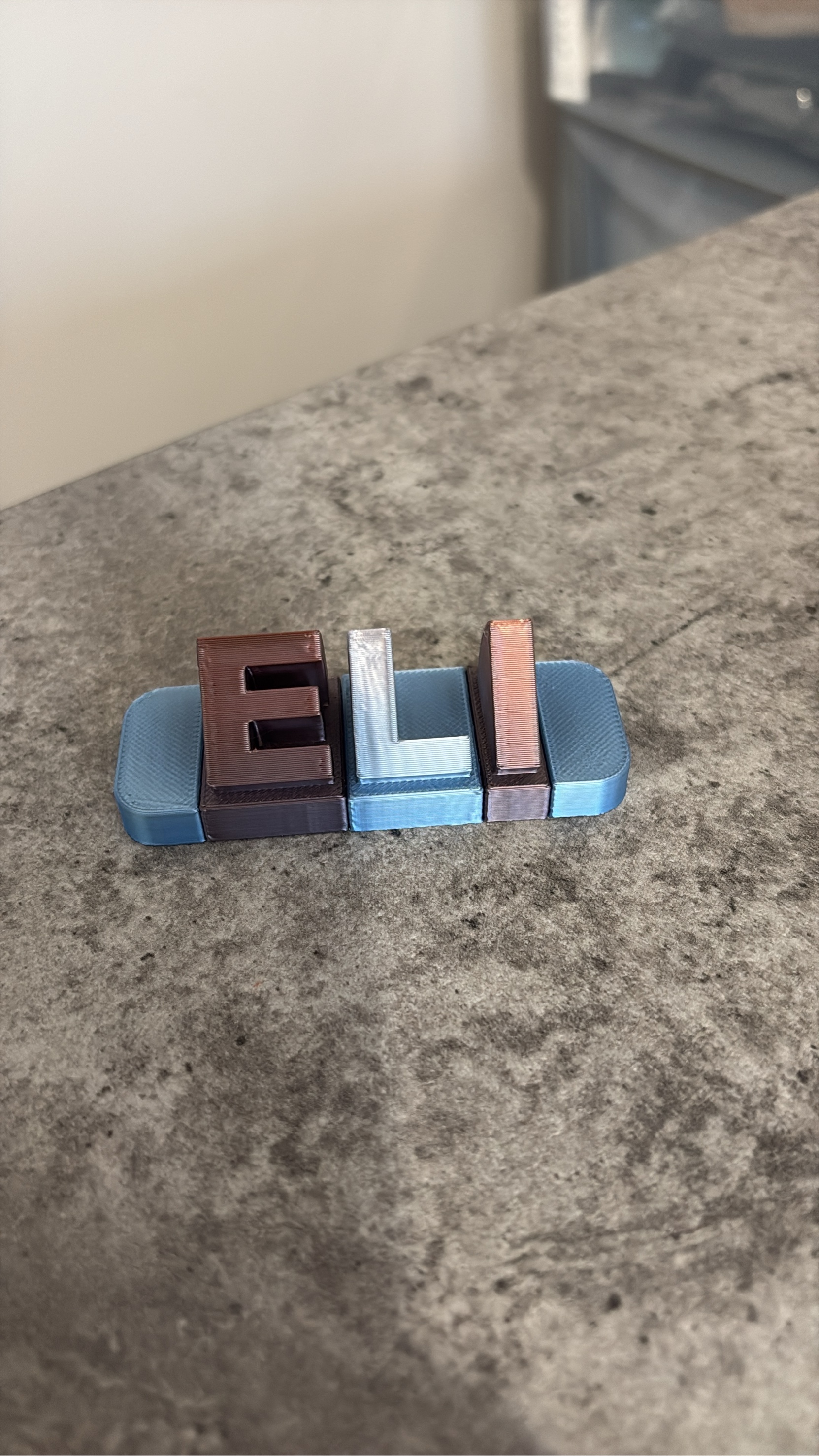 Name Eli- mix and match letters for colours as printed a few times ...