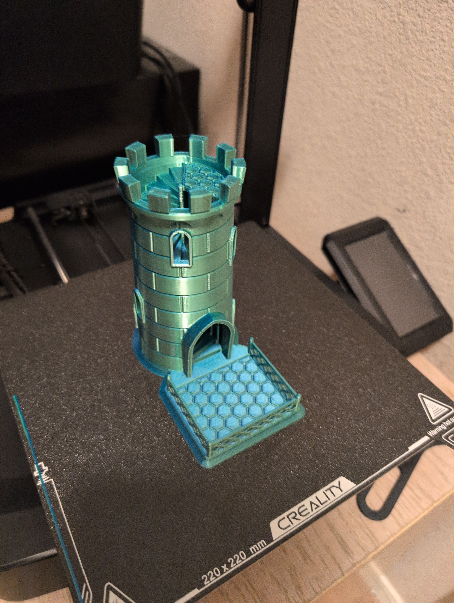 My favorite dice tower. I have printed about 5 already! | Creality Cloud