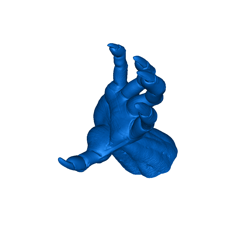 Digital Art STL Download - Reaching hands on wallby Batuu0