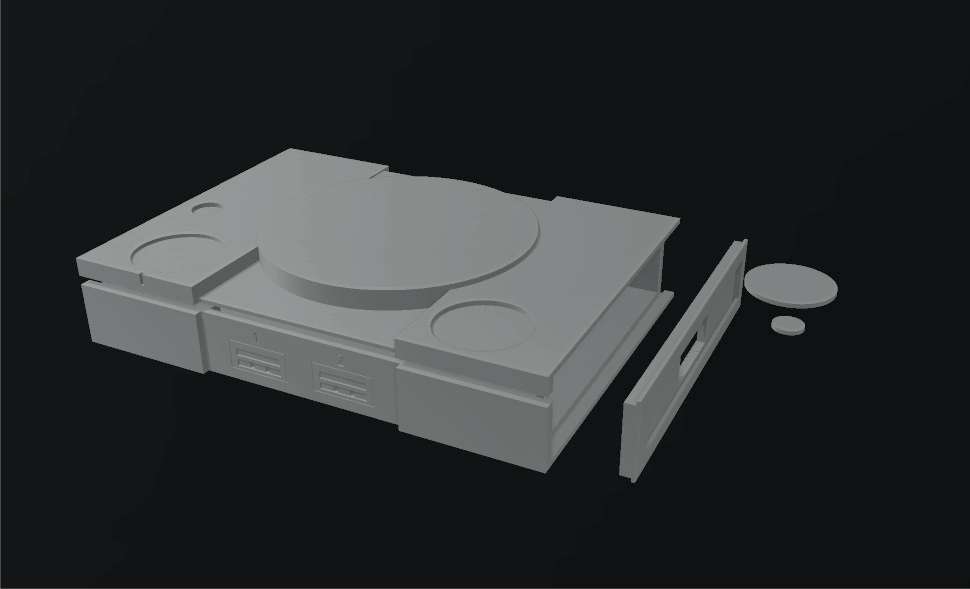 Home Appliance Accessories STL Download - Playstation Case HD externoby ...