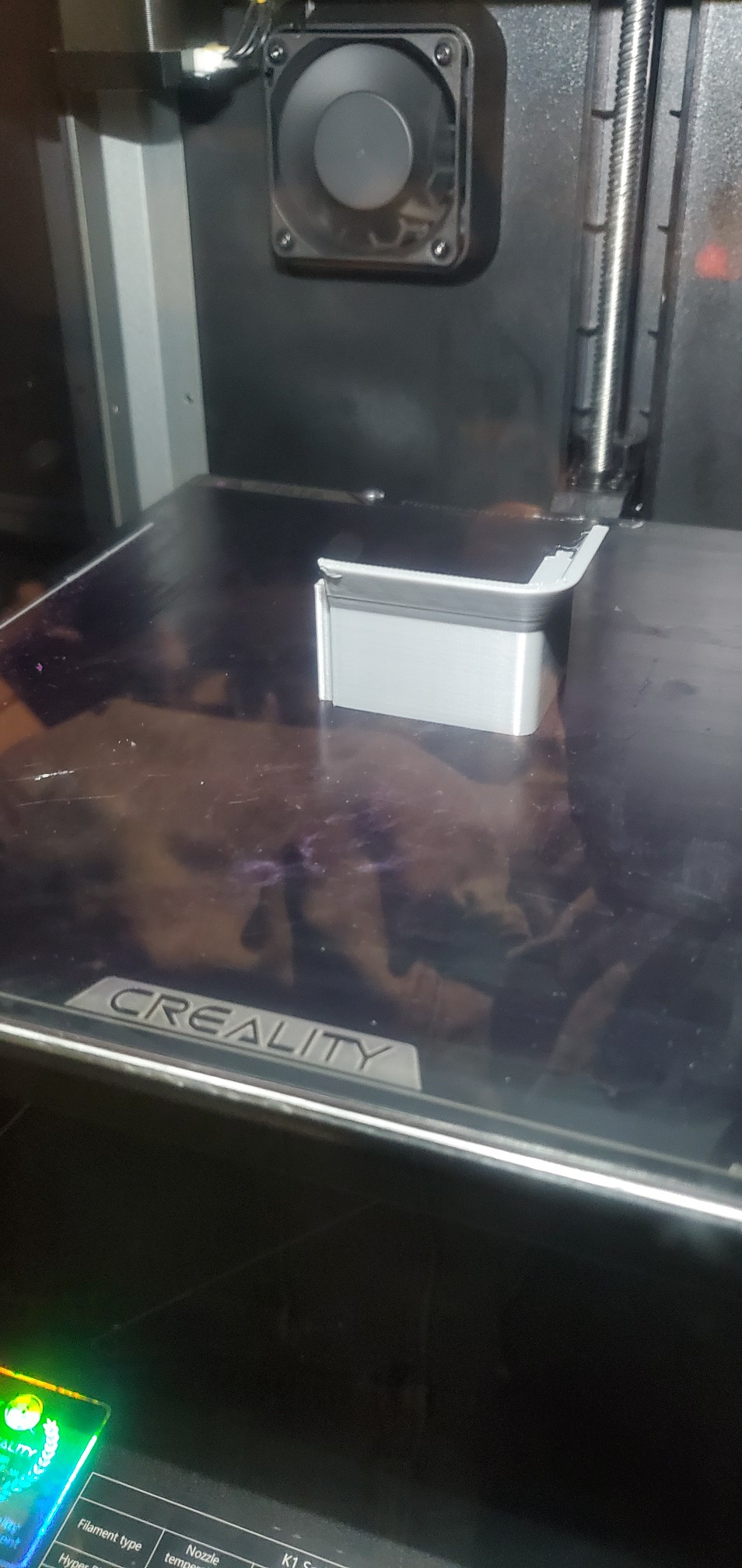 clean fast print. I'm printing one part at a time for better results | Creality Cloud