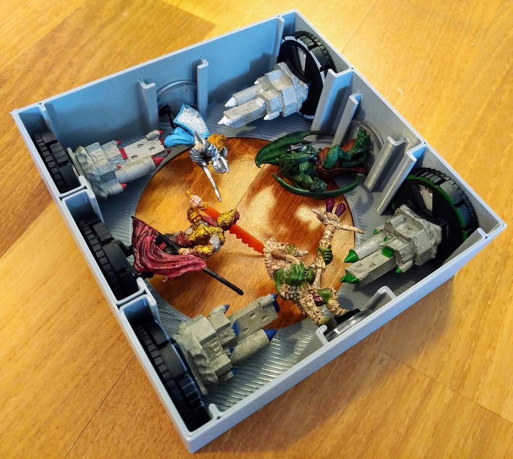 Mage Knight Ultimate Organizer (into smaller box) | 3D models download ...