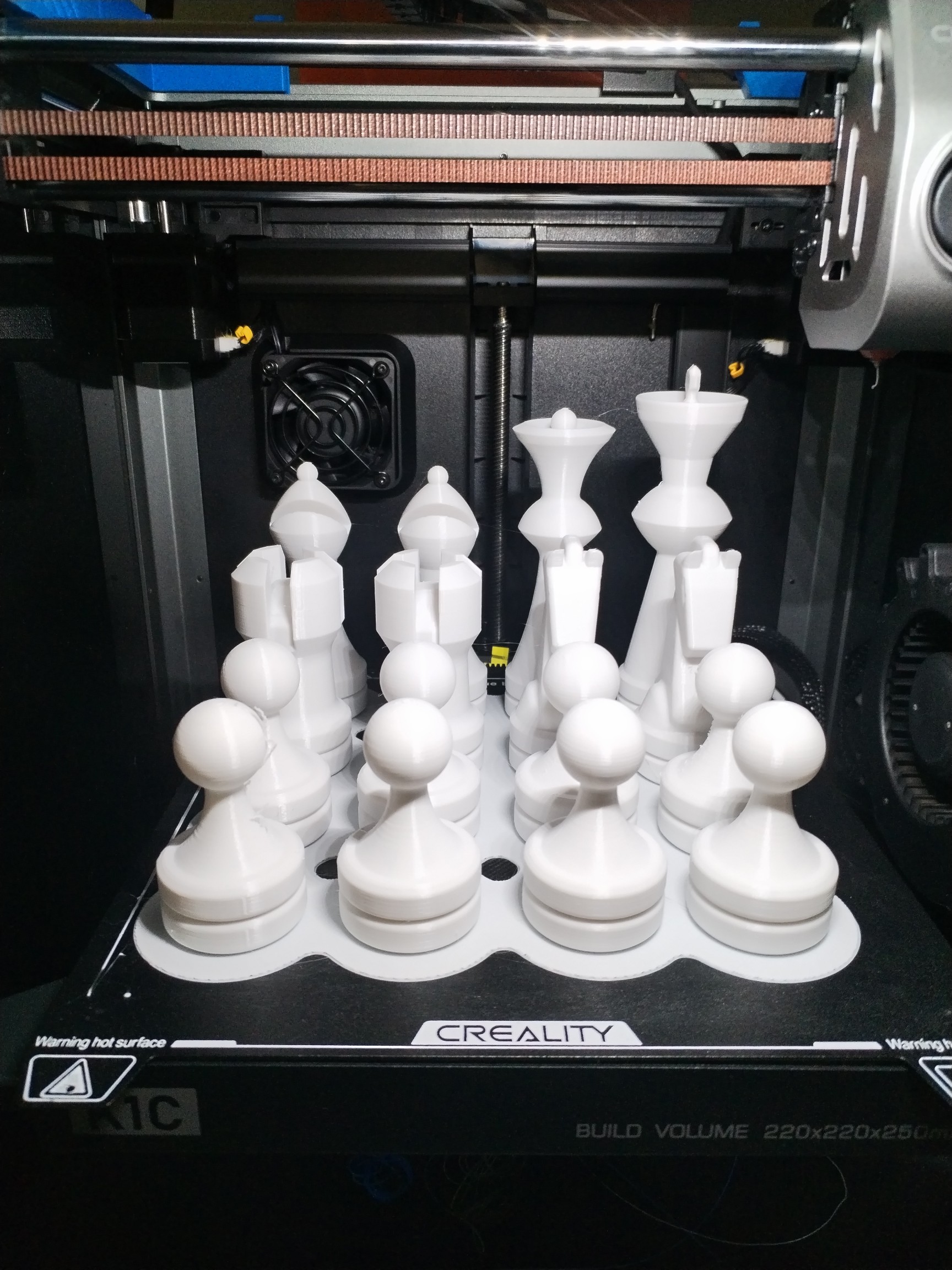 Completed the other section in white, came out really well minor ...