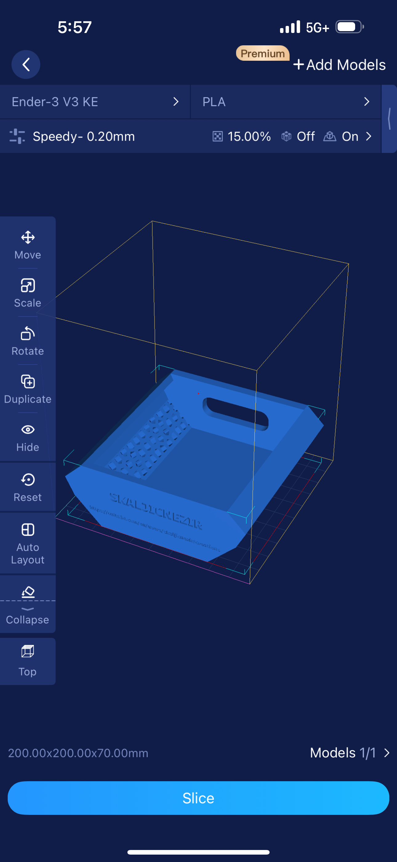 Adding 2nd half of build if ever needed! | Creality Cloud