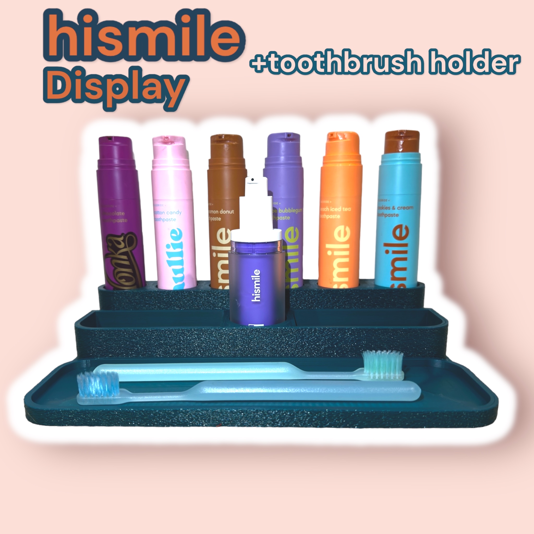無料 Lighting & Lamps STL ダウンロード - hismile Toothpaste collectables holder ...