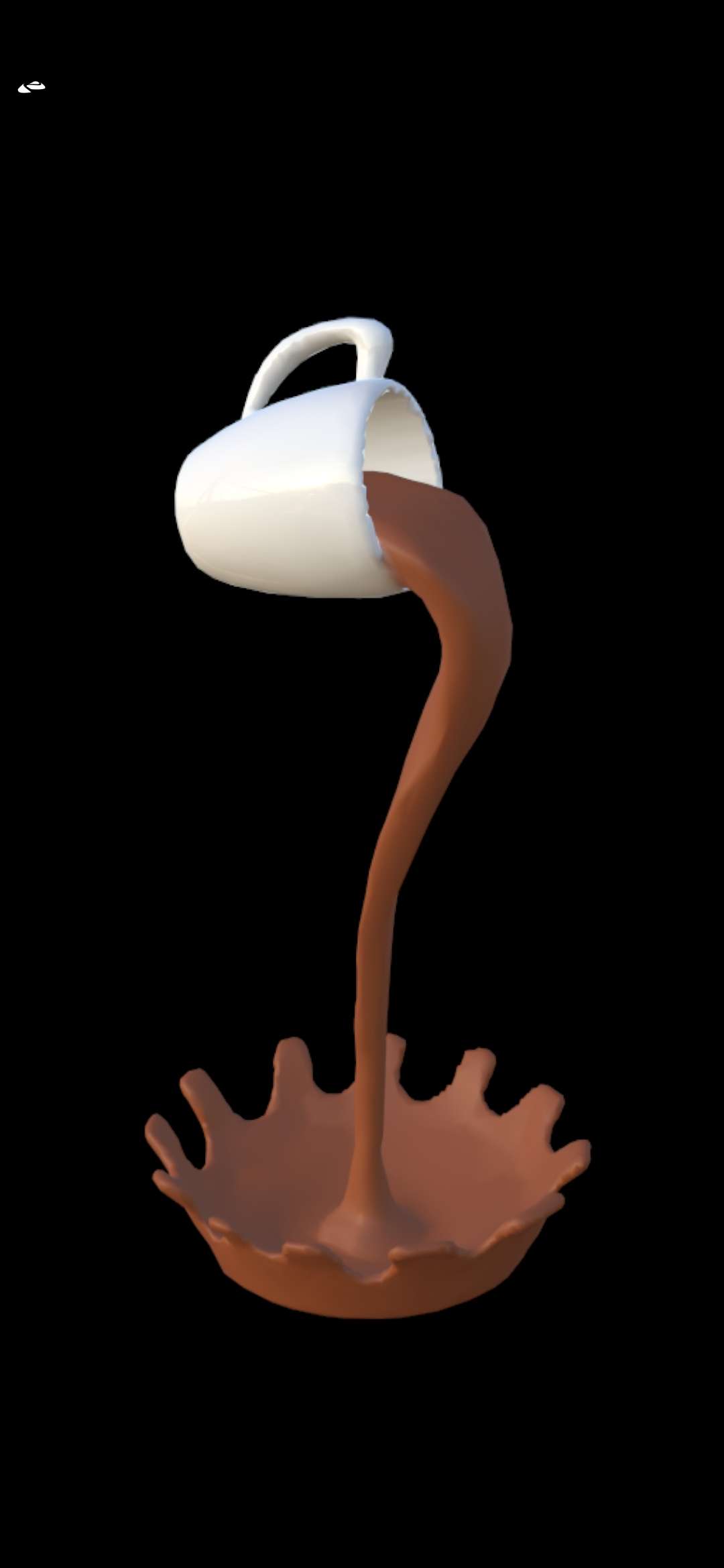 coffee spilling cup | 3D models download | Creality Cloud