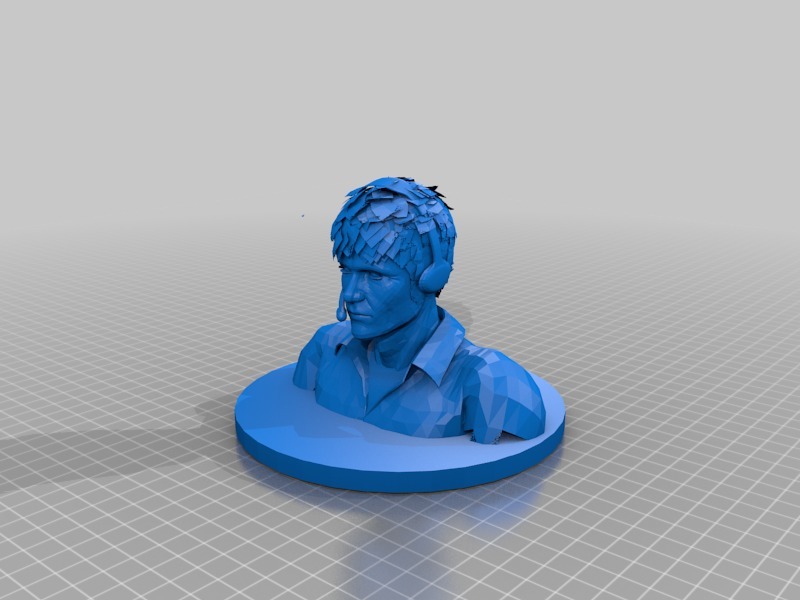 3D Printer Files | 3MF File | Pilot Bust RC Plane | Creality Cloud