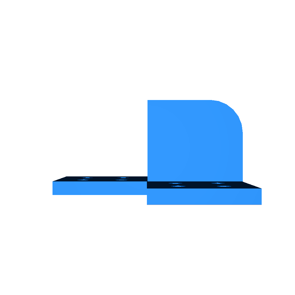 Tools & Spare Parts STL Download - Round Corner Bracketby Bianca Jansen ...