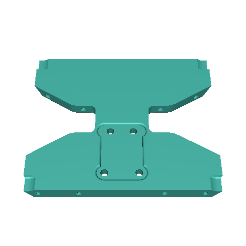 Free Other STL Download - Scx10 Capra skid plate/trans holderby 3Dreamlity