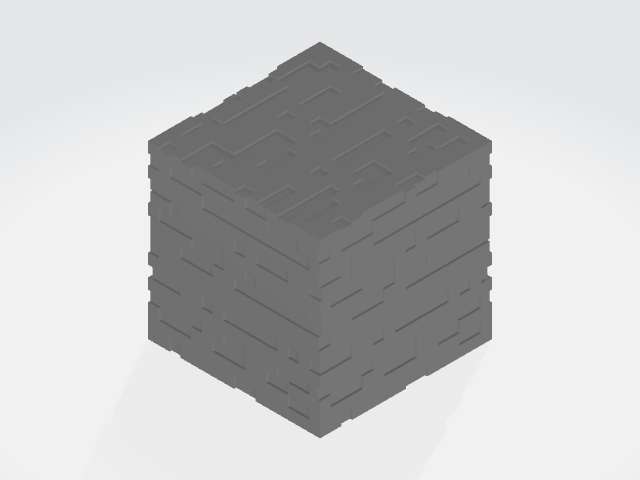 Minecraft Stone | 3D modeller indir | Creality Bulutu