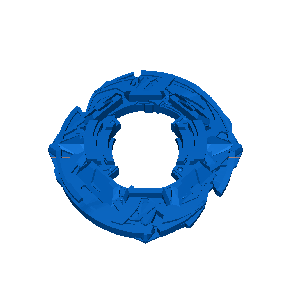 Other STL Download - Beyblade Plastic Gen 1 Custom Attack Ring by cam ...
