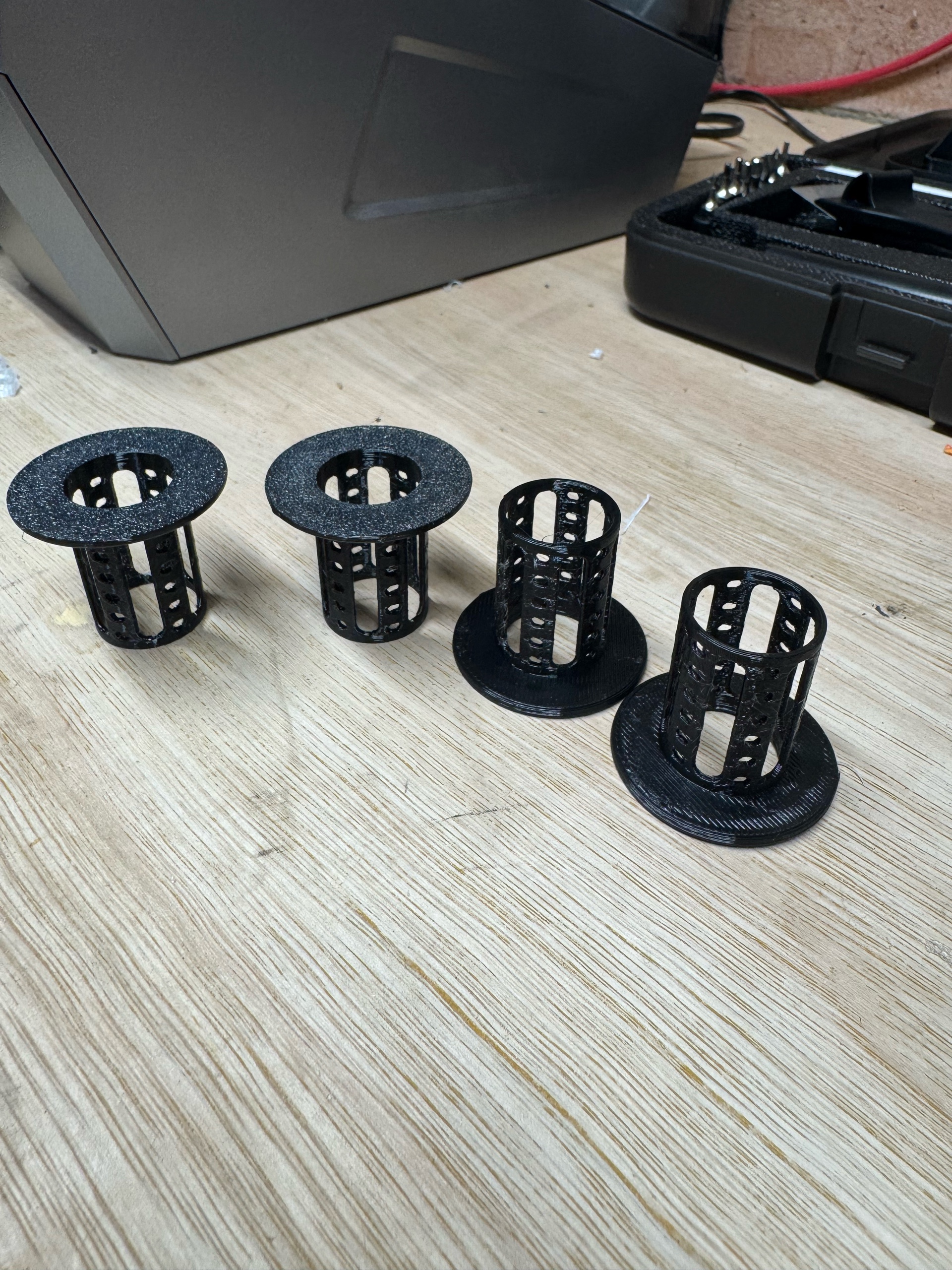 Great little print. No support needed and 45 minutes to print 4 ...