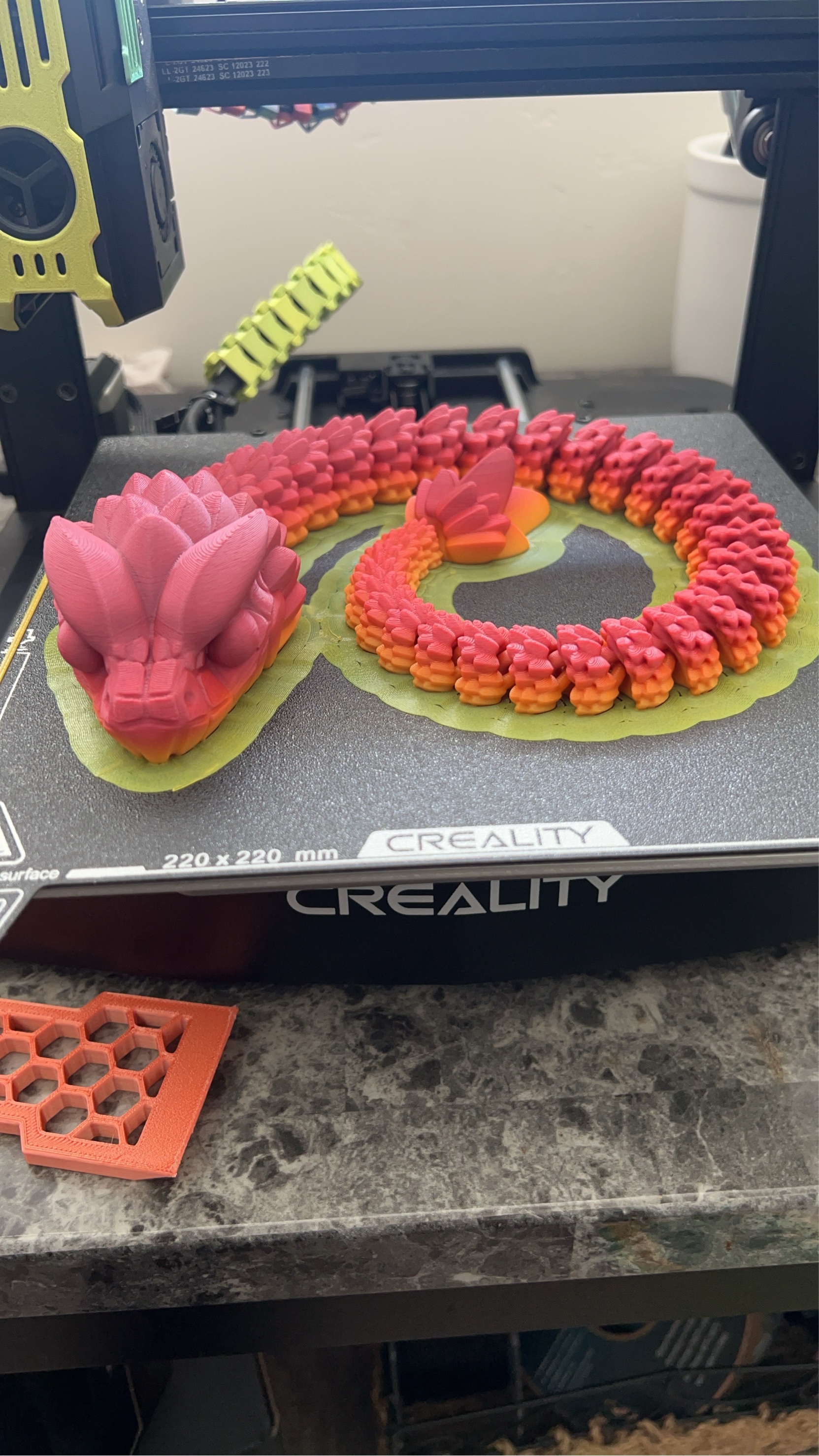 Love the detail! Took 7 hours on Ender v3 ke | Creality Cloud