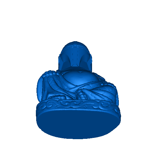 Free Sculptures & Artworks STL Download - Mando Buddhaby Emroki