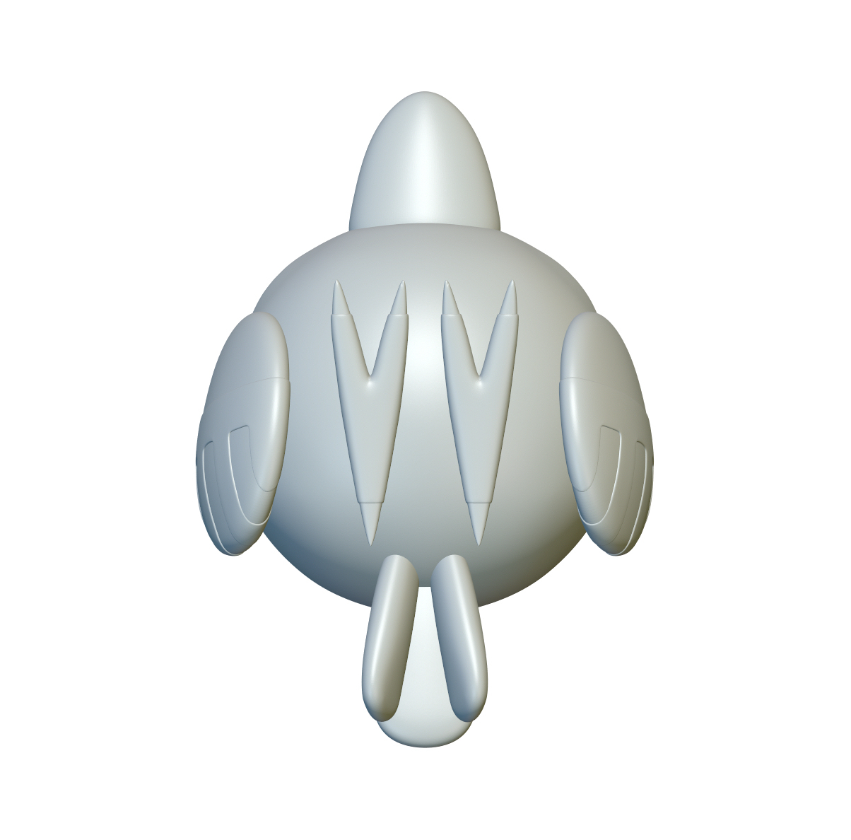 Pokemon Natu #177 - Ready for 3D Printing! | 3D models download ...