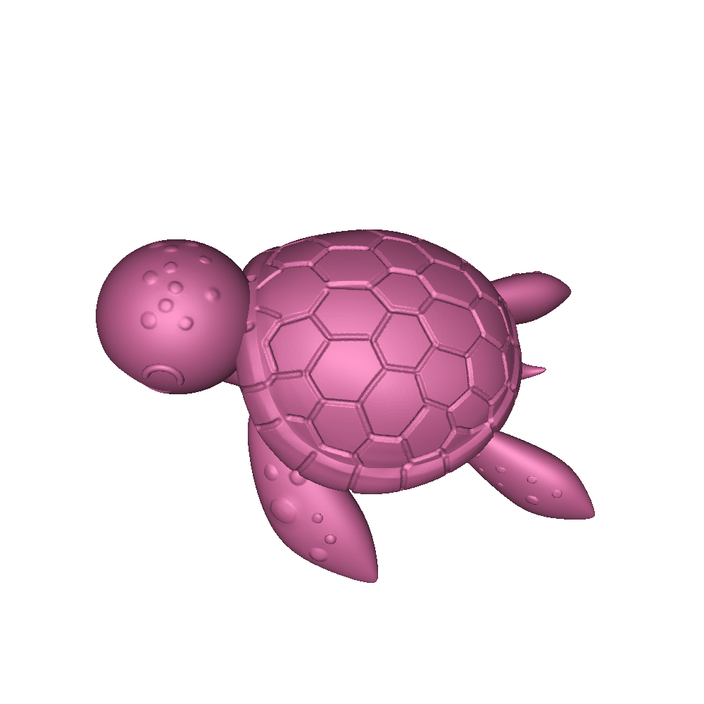 tortuga | 3D models download | Creality Cloud