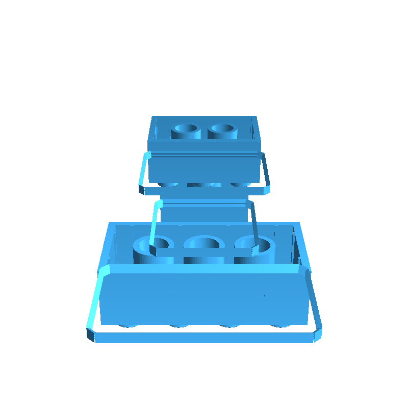 This is very well designed Lego bricks. They doesnt fit together as ...