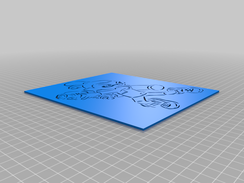 Free Digital Art STL Download - Splatoon Boy stencilby SMT_M 🦊