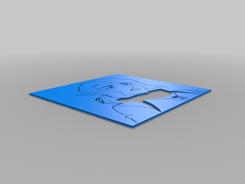 Free Digital Art STL Download - TLOVM Pike Trickfoot stencilby SMT_M 🦊