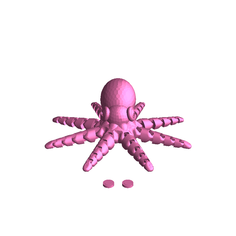 octopus | 3D models download | Creality Cloud