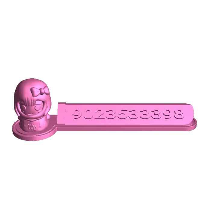 Free Jewelry & Accessories STL Download - numberby Daivik Patel