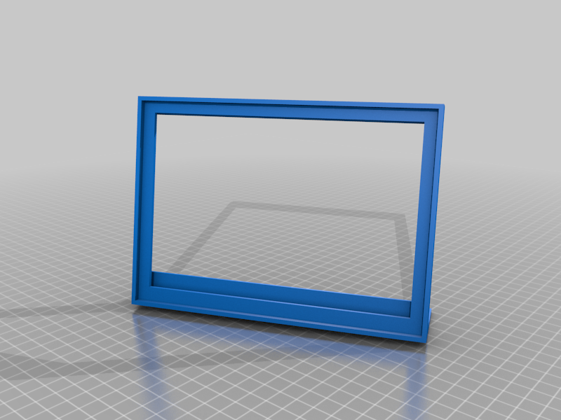 Standing 5x7 Picture Frame 3D Models Download Creality 