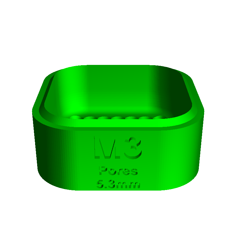 3D Printer Files | 3MF File | Bolt sorter screen - M3 | Creality Cloud