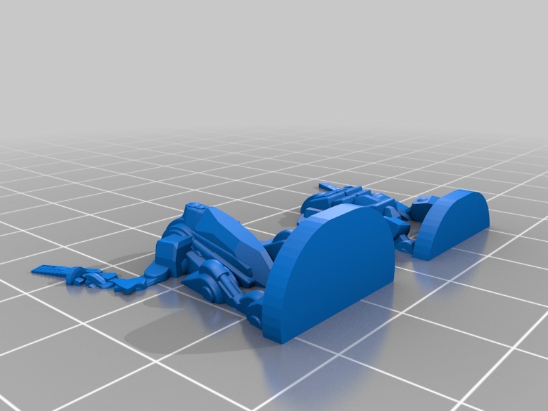 Free Robots & Mechs STL Download - Zero Syndicate Plugger (18mm scale ...