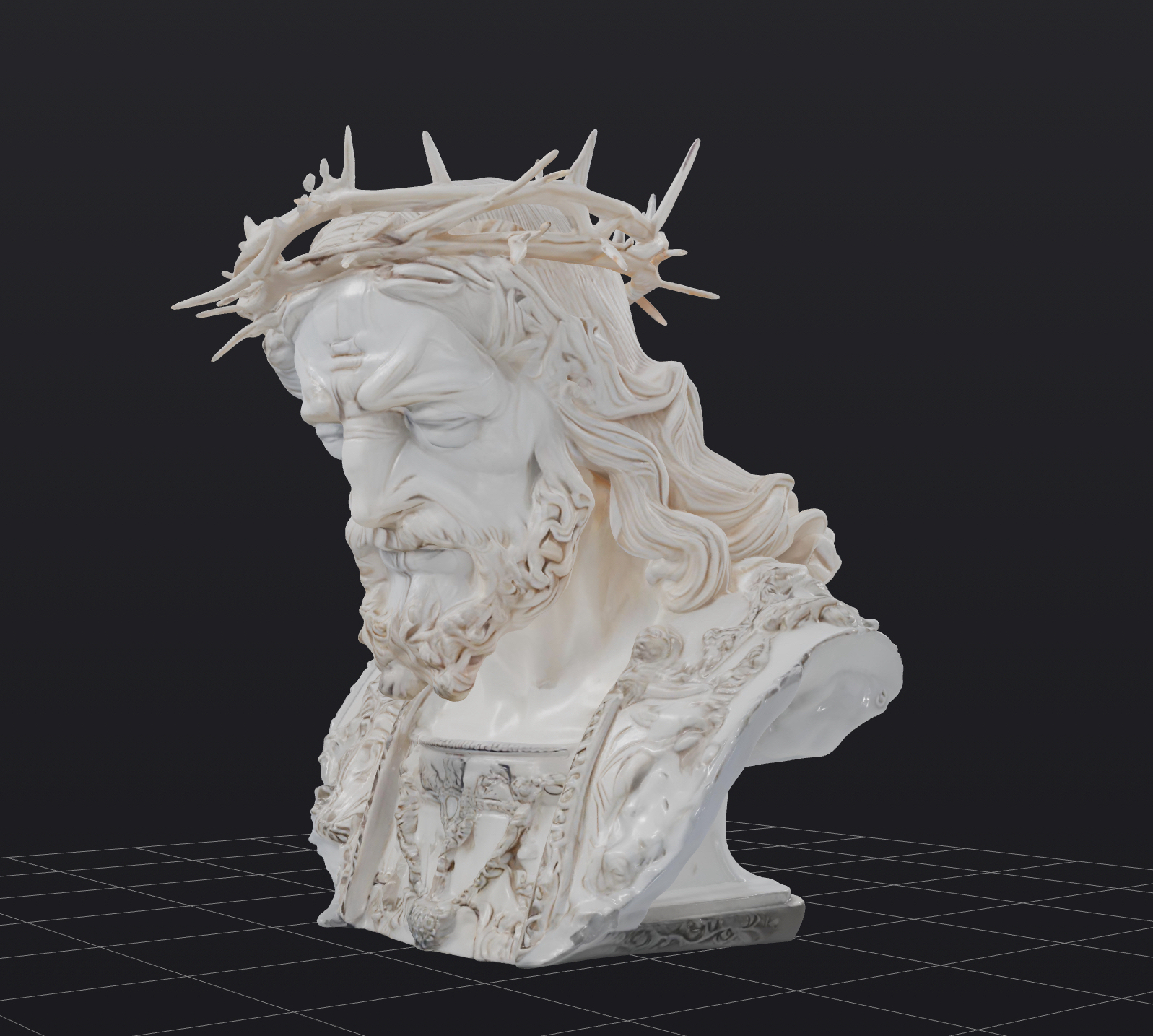 3D Printer Files | 3MF File | Jesus Bust | Creality Cloud