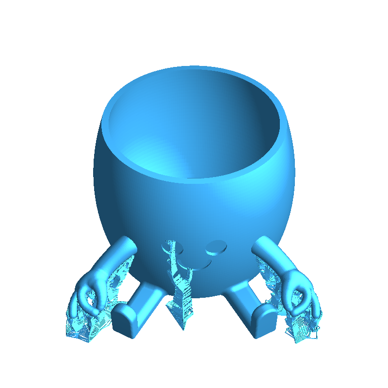 Been printing out planters for Christmas gifts and this one turned out ...