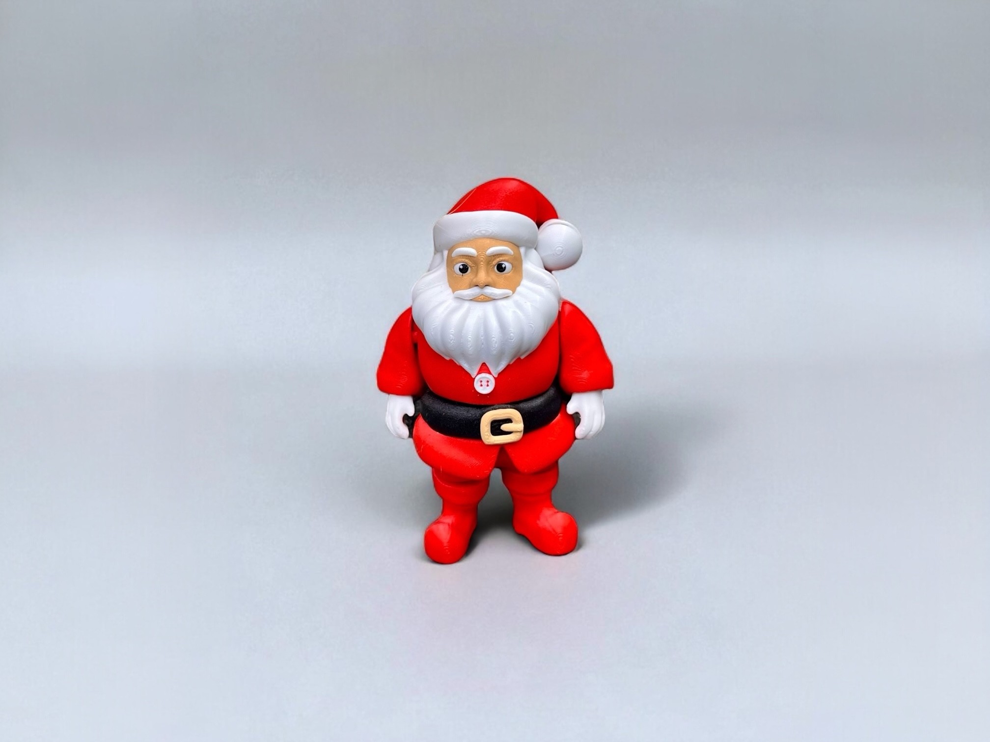 3D Printer Files | 3MF File | FLEXI PRINT-IN-PLACE SANTA (Support Free ...