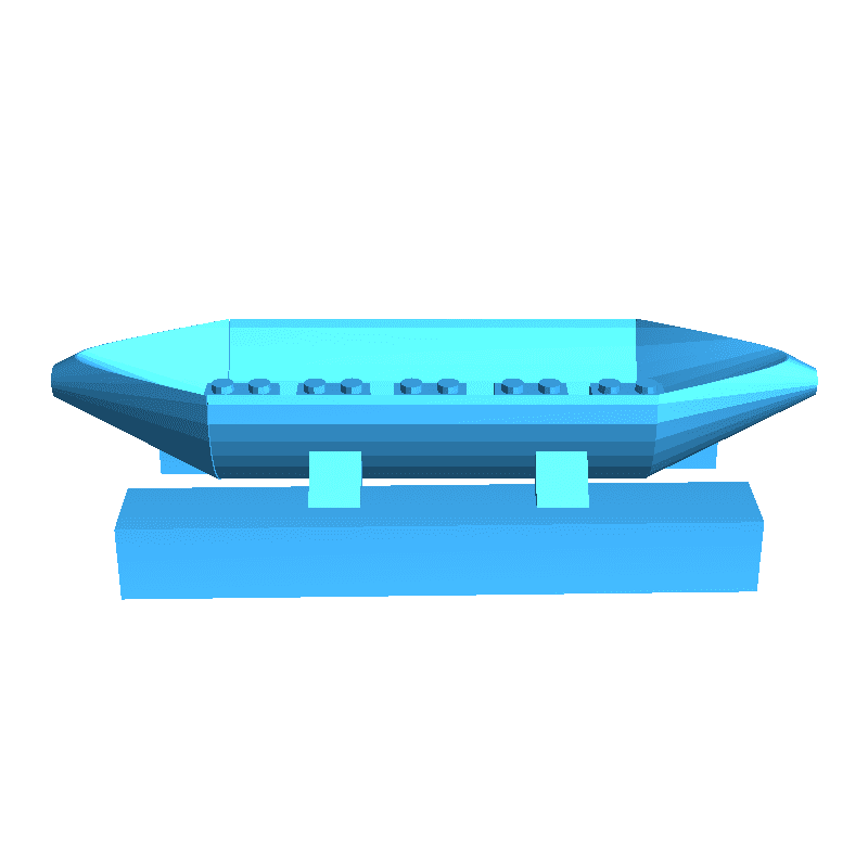Free Other STL Download - CGR Pontoon boat, full sizeby SMT_M 🦊