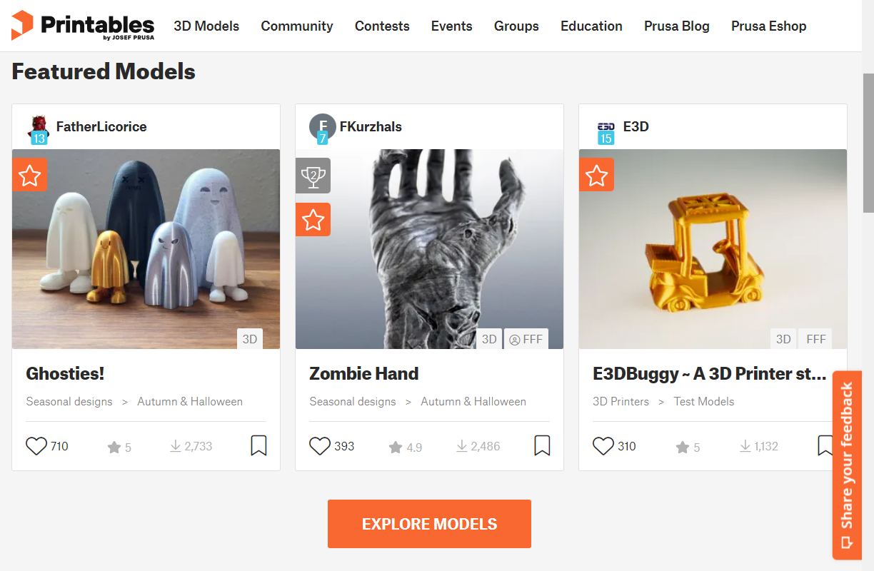 Top 10 Alternativas a Thingiverse [2022]
