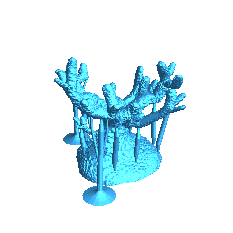 Home Decorations & Ornaments STL Download - Coral (short and tall)by M3DM