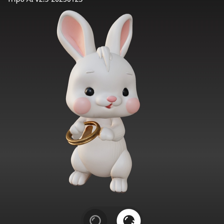 Personal Accessories STL Download - cute bunny key ring handby Danu Pubudu