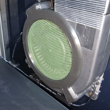 It looks perfect on the Creality K1 Max. A simple mesh cover for the ...