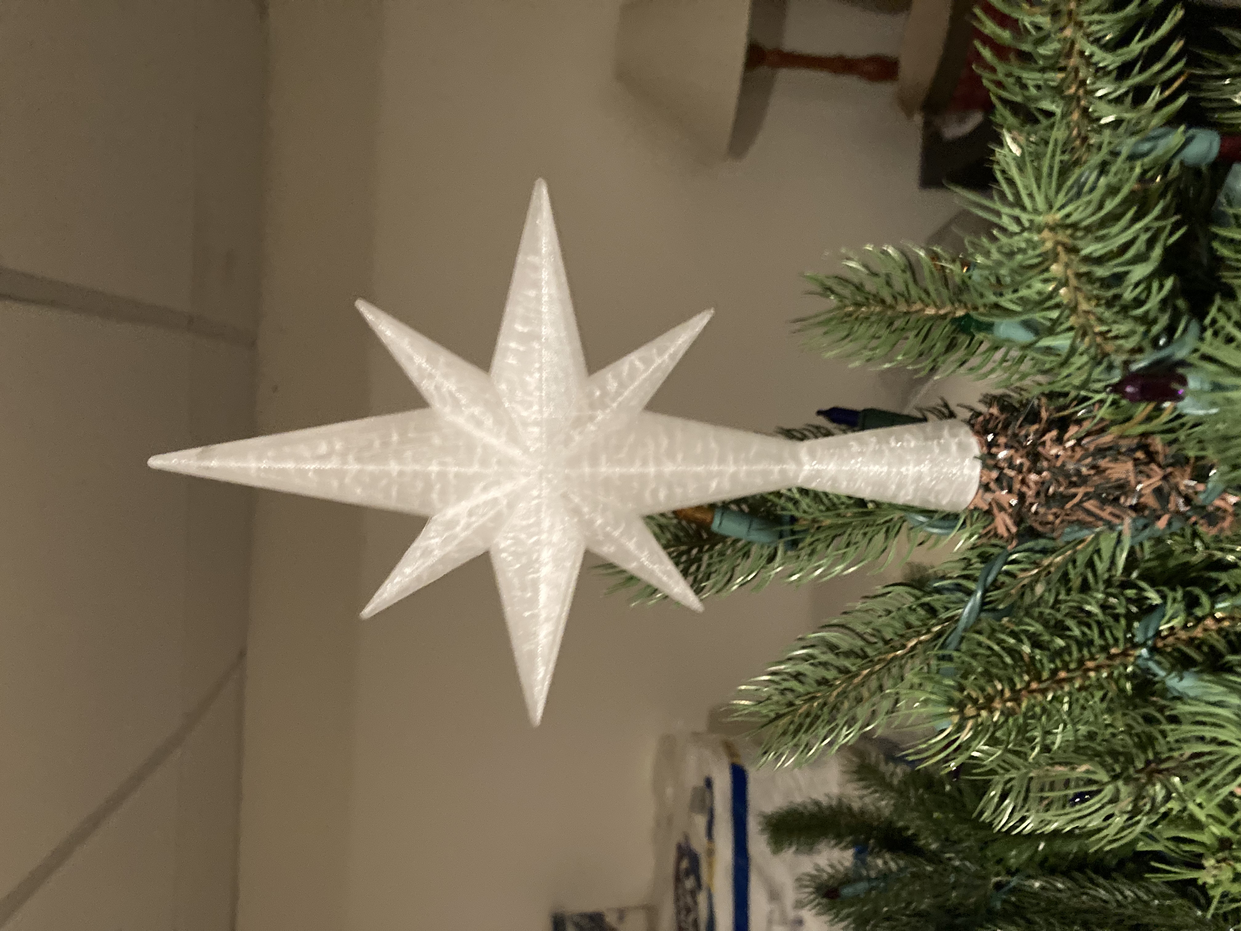 This Christmas design contest entry is an easy to print Christmas star ...