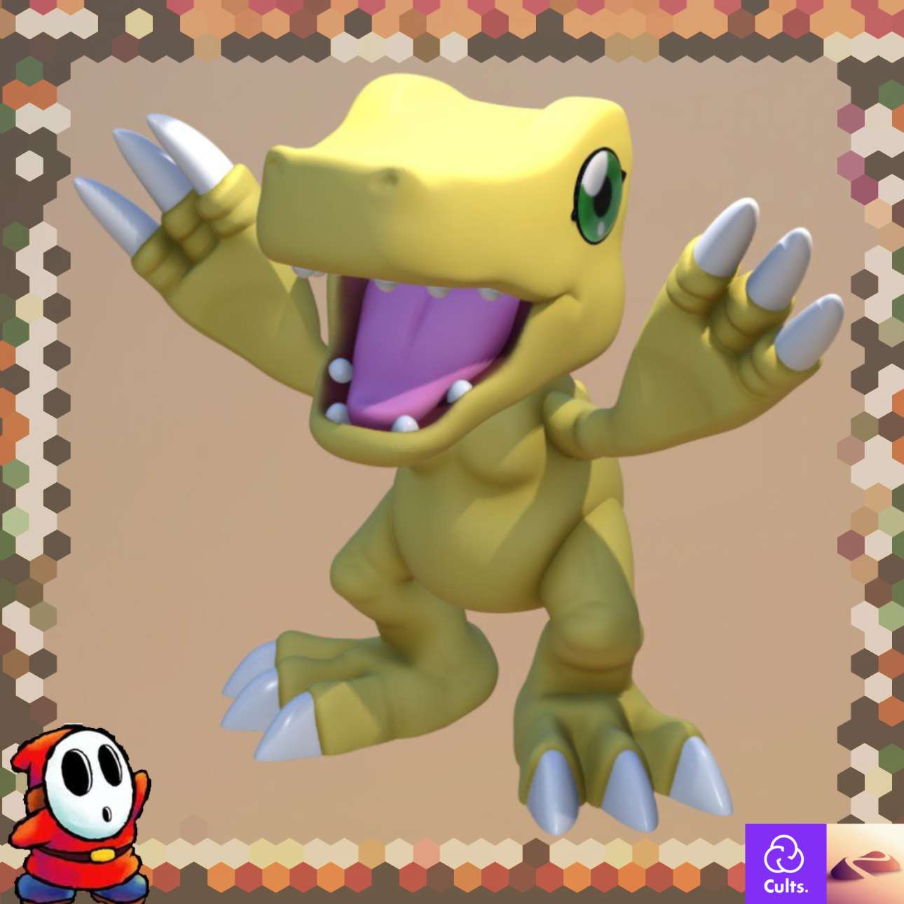 AGUMON DIGIMON | 3D models download | Creality Cloud