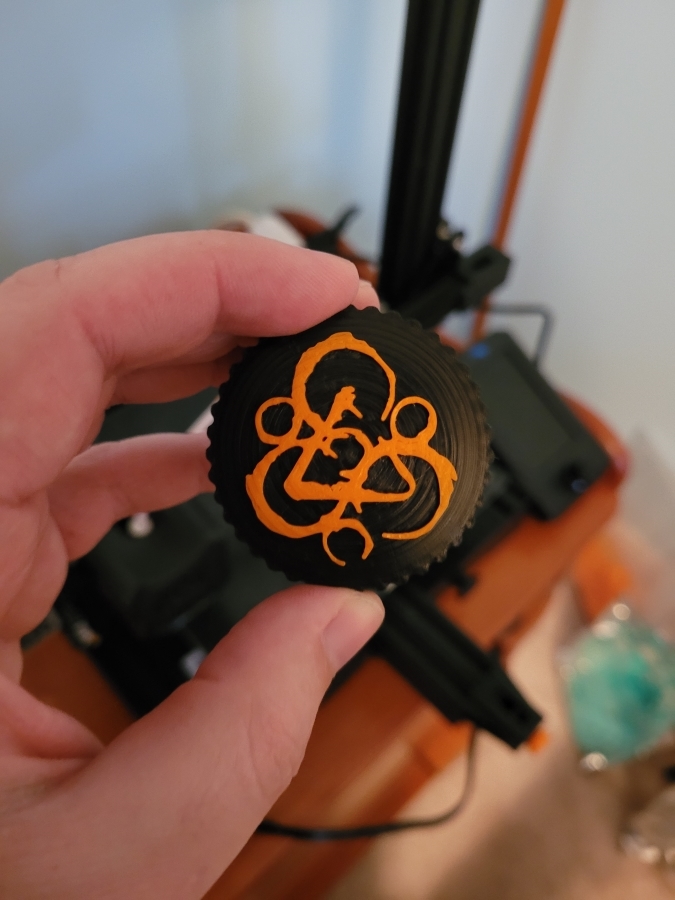 Coheed and Cambria Keywork Extruder Knob for Ender 3 | 3D models ...