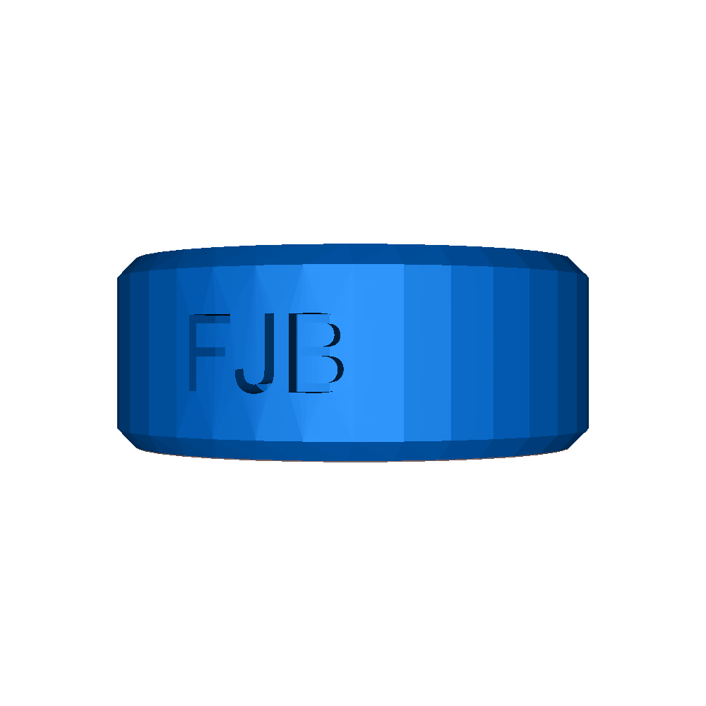 Free Jewelry & Accessories STL Download - fjb ringby P.Sutton