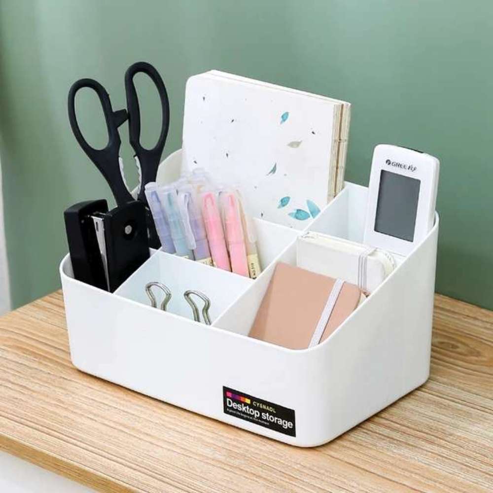 Desk Organizer Stationary, Pen Holder, storage container | 3D models ...