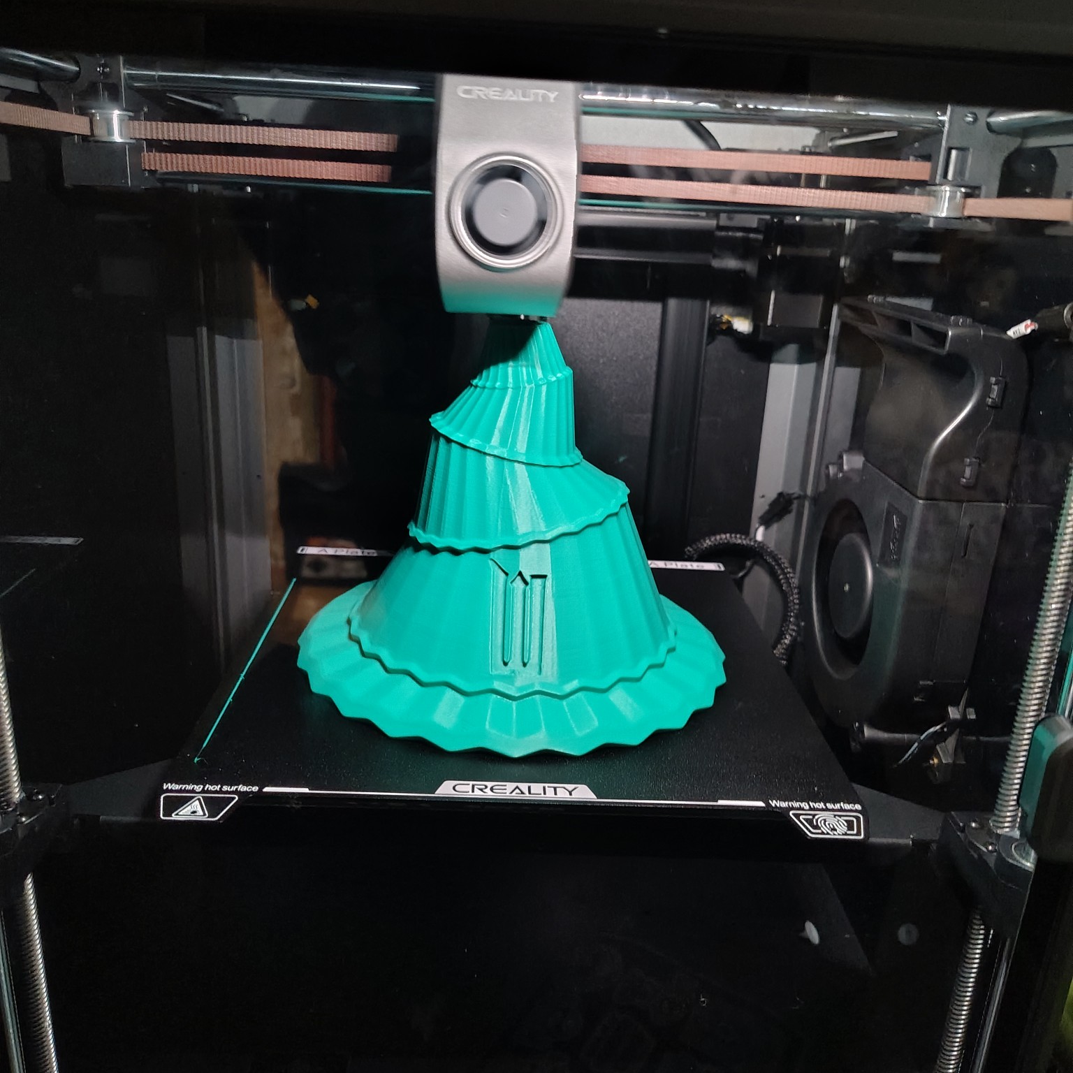 only like the third thing I've printed, so far, so good. this took about 5 hours | Creality Cloud