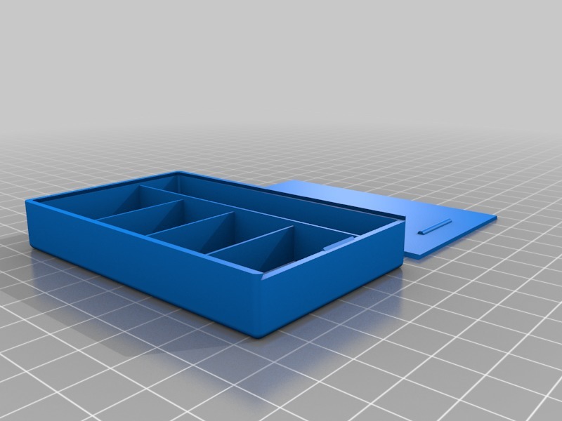3D Printer Files | 3MF File | Customizable Pill Box with Sliding Top ...