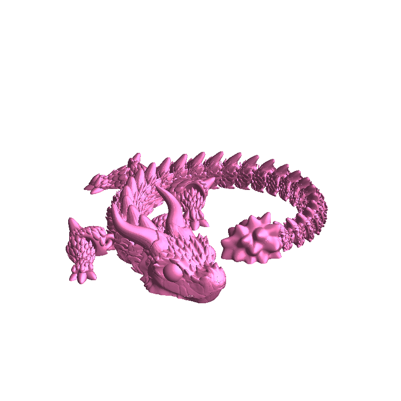 Just a first attempt at Dragon 004 with LOVOON 3D PLA Filament 1.75mm ...