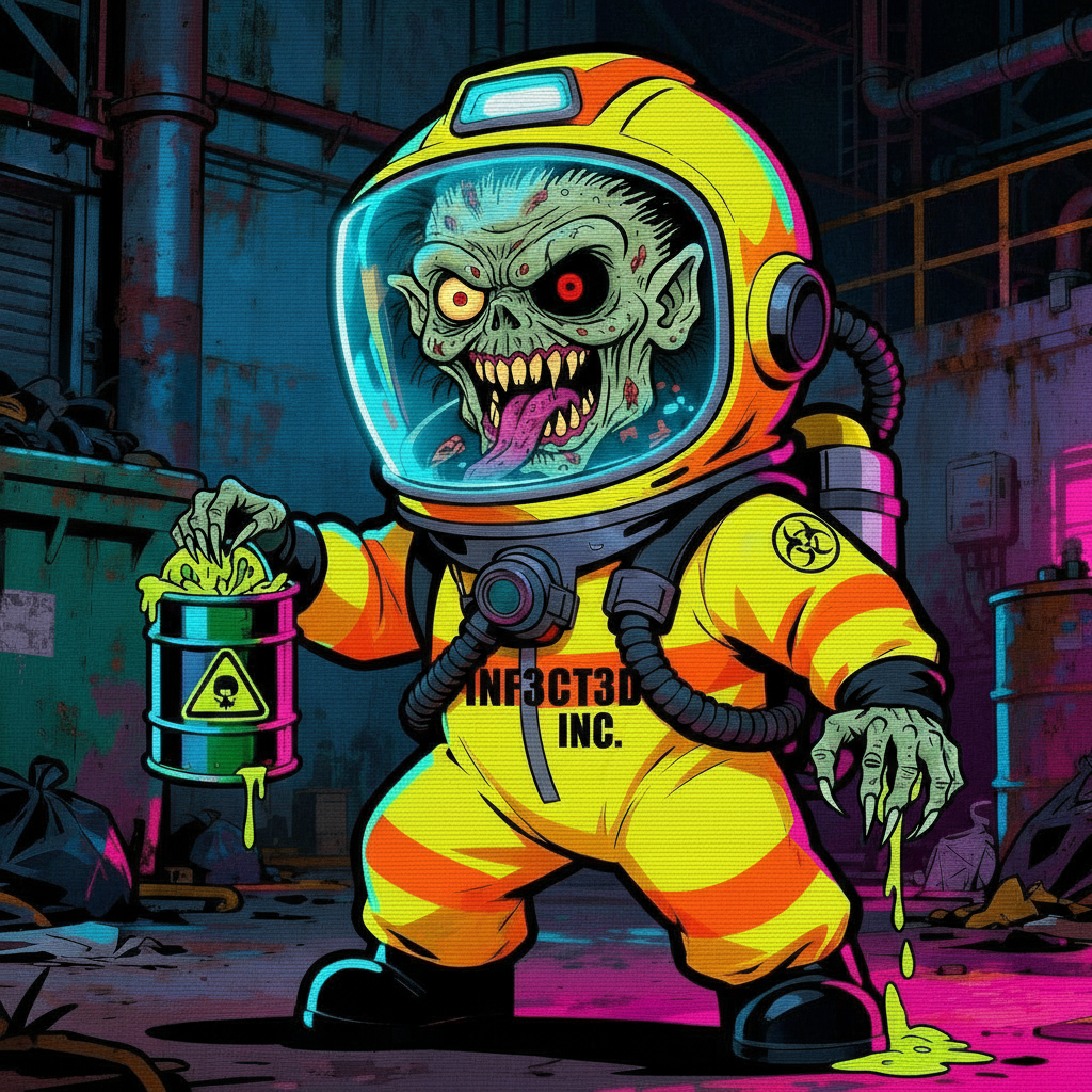 Other STL Download - inf3ct3d inc. Hazmat Zombie!by user3337631461