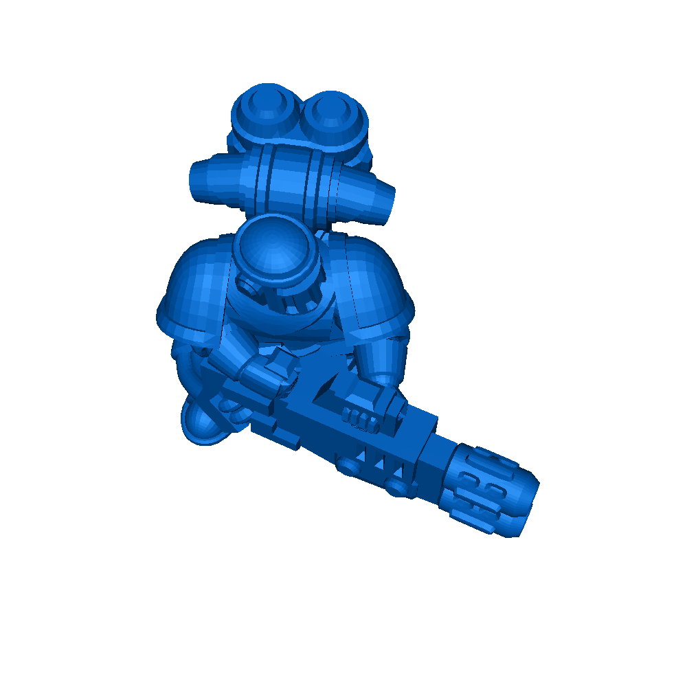 Free Other STL Download - Space marine devastator squad part 1by ...