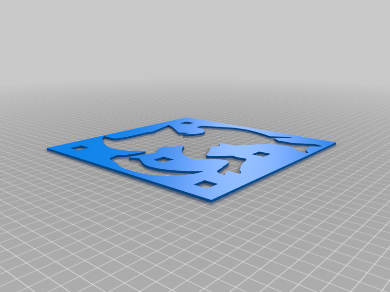 Free Digital Art STL Download - 141 Kabutops stencil + 2Dby SMT_M 🦊