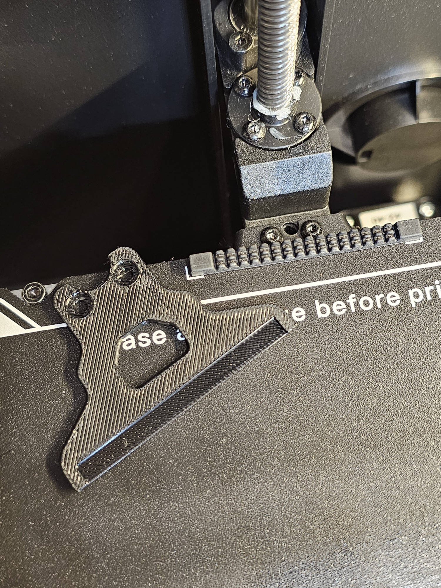 before and after mounting, fits perfect! can easily change plate now ...